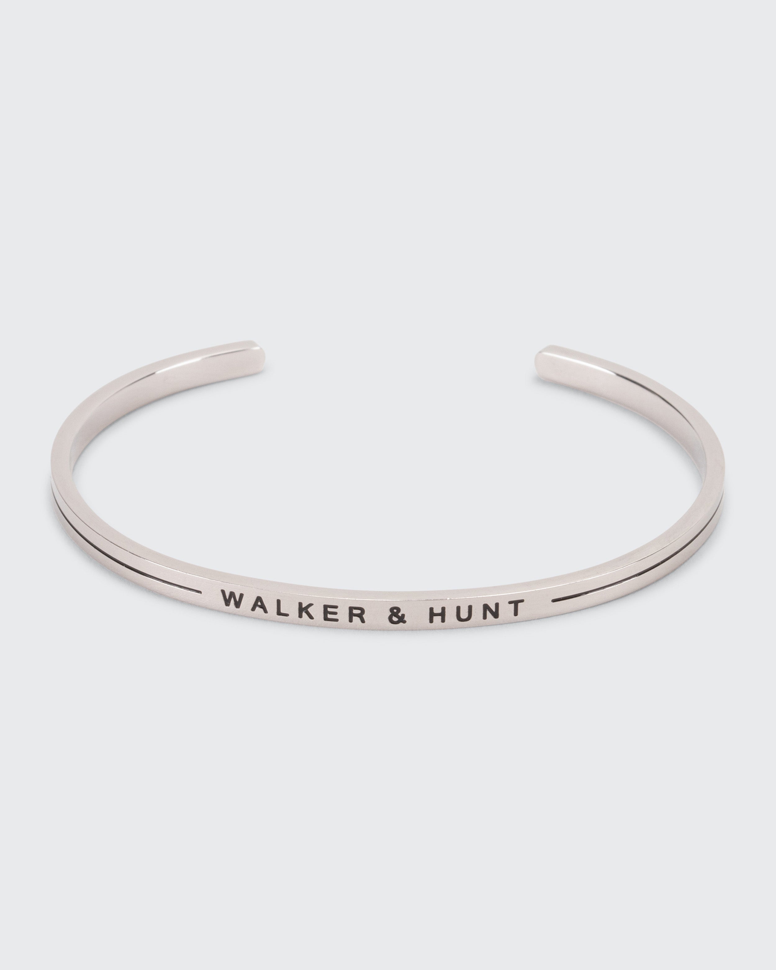 Classic Cuff Bracelet- Silver – Walker & Hunt